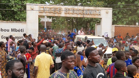 RCA : Incident meurtrier au lycée Barthélemy Boganda de Bangui pendant ...
